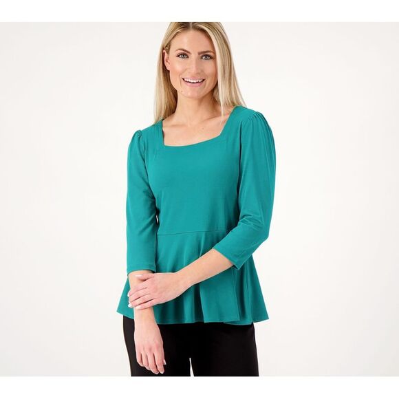 Susan Graver | Tops | Susan Graver Womens Top Plus Sz X Liquid Knit ...